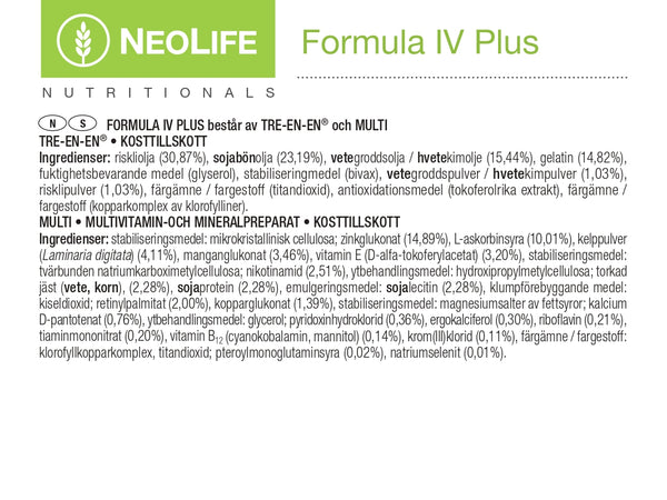 Formula IV Plus – Naturgave